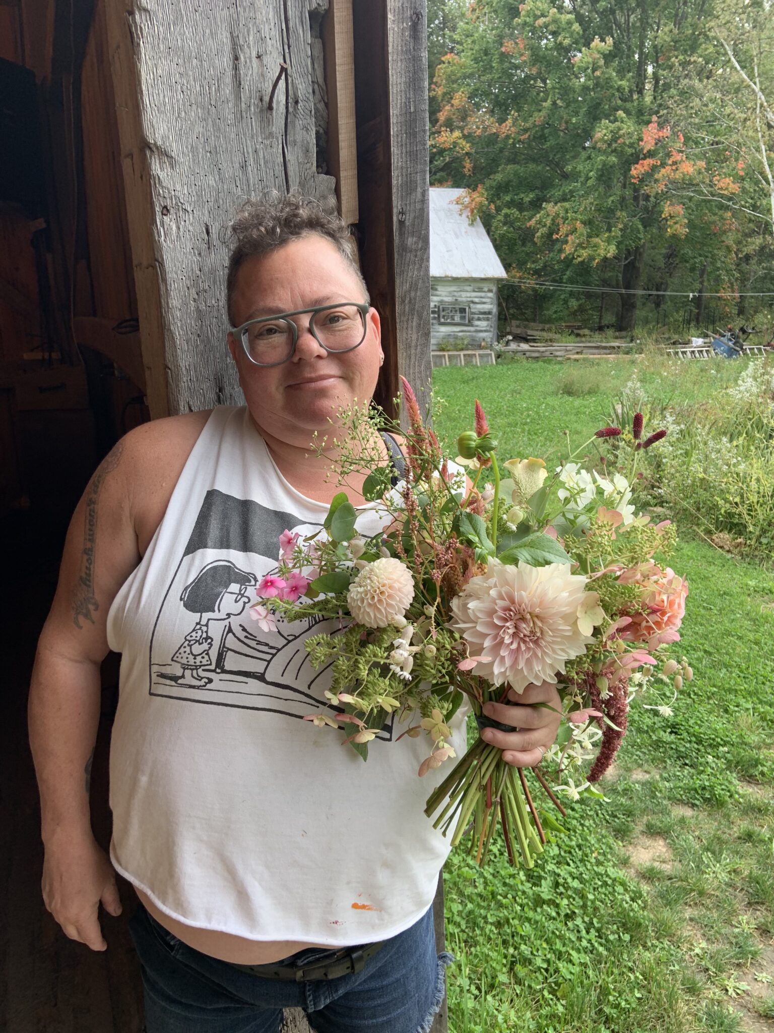 Miriam Bloom has found her queer calling with flowers - Queer Forty