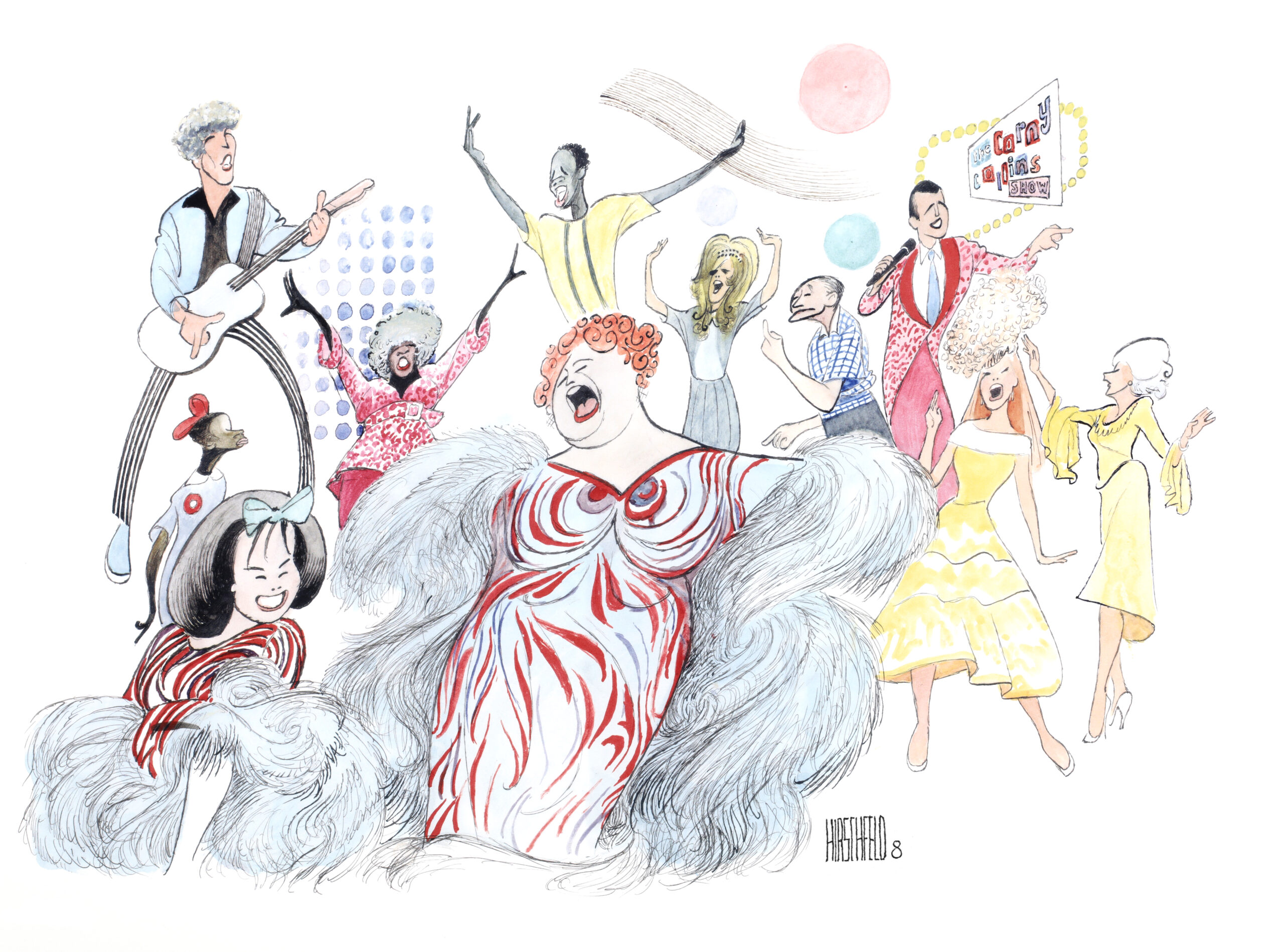 Museum of Broadway extends Al Hirschfield exhibit - Queer Forty